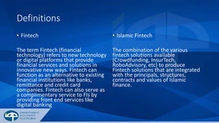 Islamic Fintech 2019 | PPTX