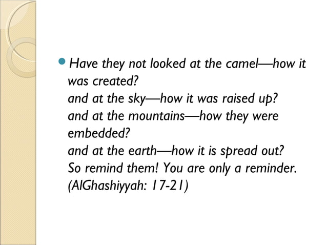 Methodology of Islamic Thinking | PPT