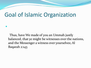 Islamic guidance on leadership | PPTX