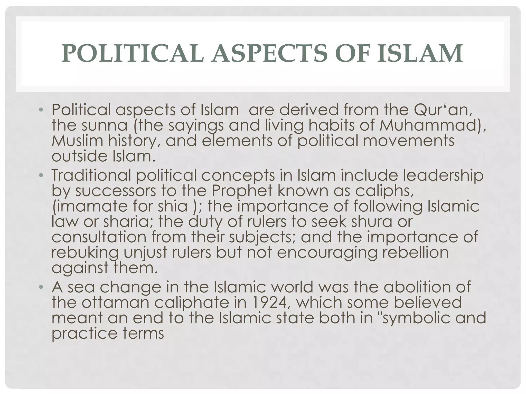 Islamic history | PPTX