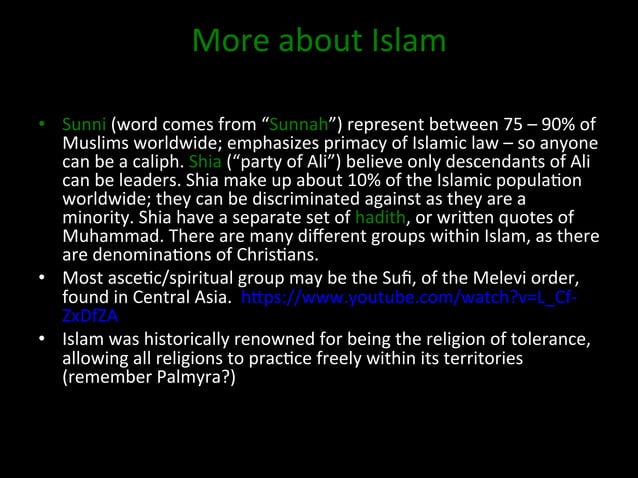 Islamic history arch 1 | PPT