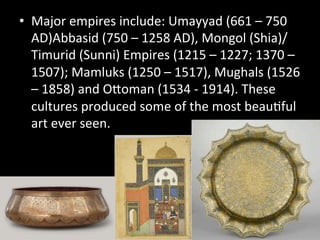 Islamic history arch 1 | PDF