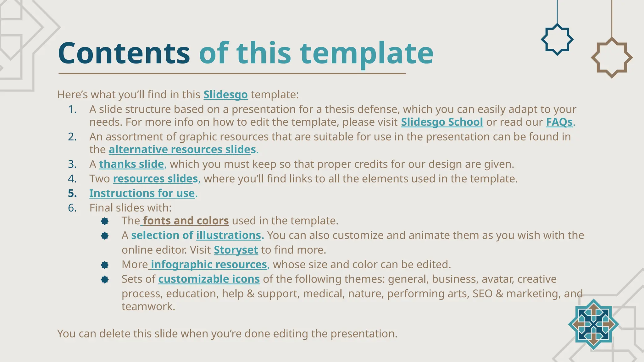 Islamic History Thesis XL by Slidesgo.pptx