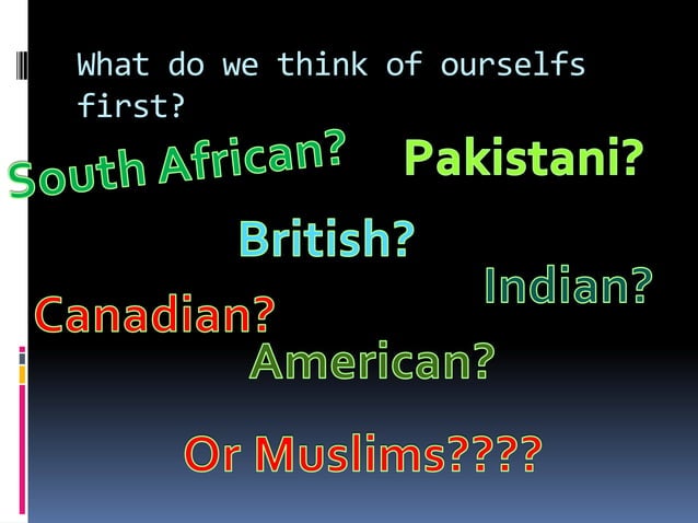 Islamic Identity | PPT