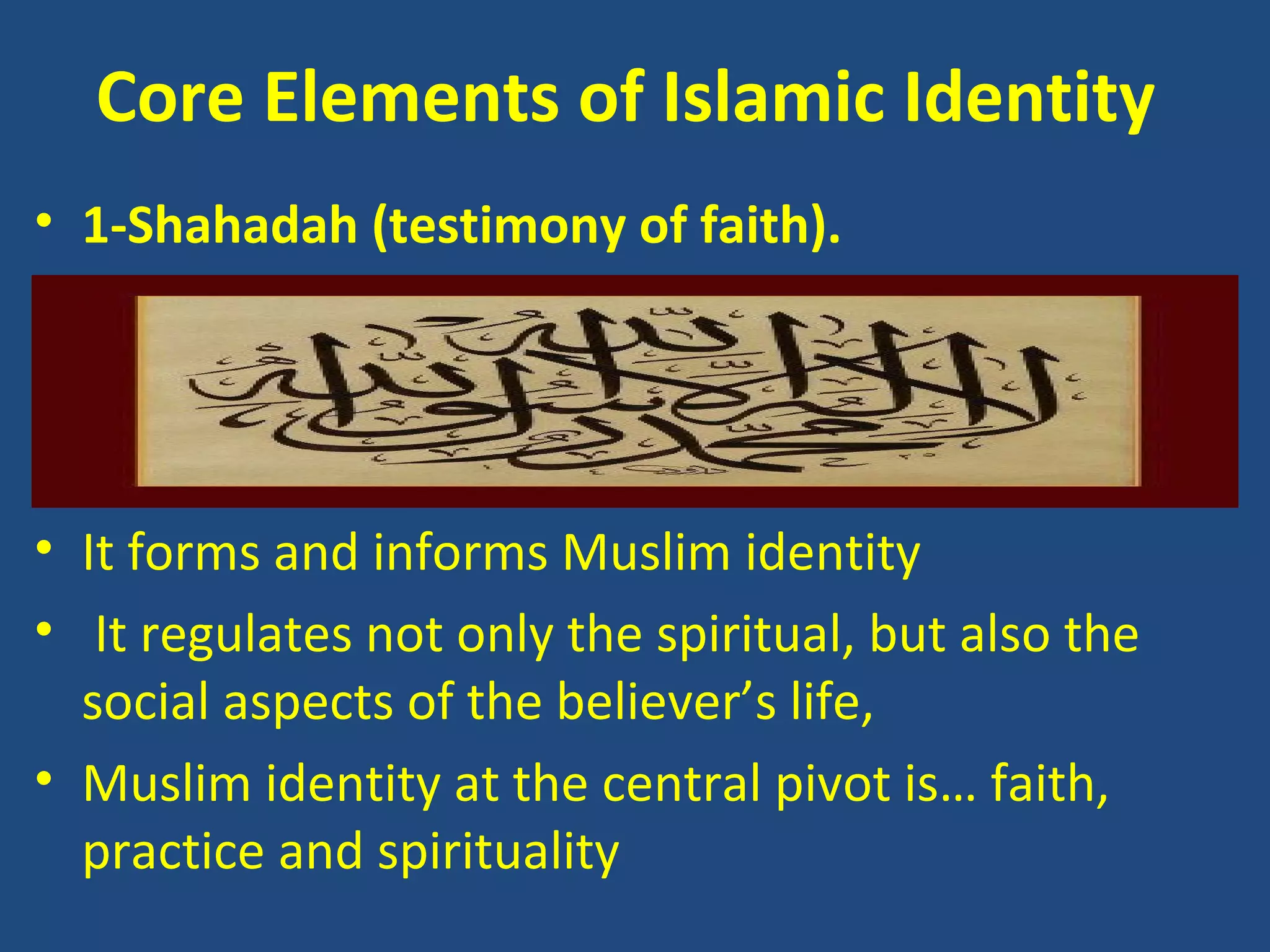 Islamic identity. | PPT