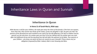 Islamic Inheritance Law and Its Economic Implications along with ...