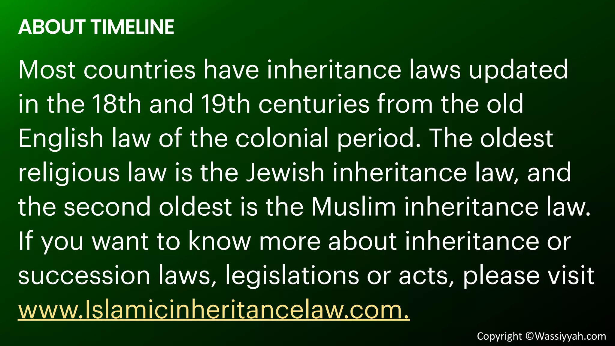Islamic Inheritance Law overview | PDF