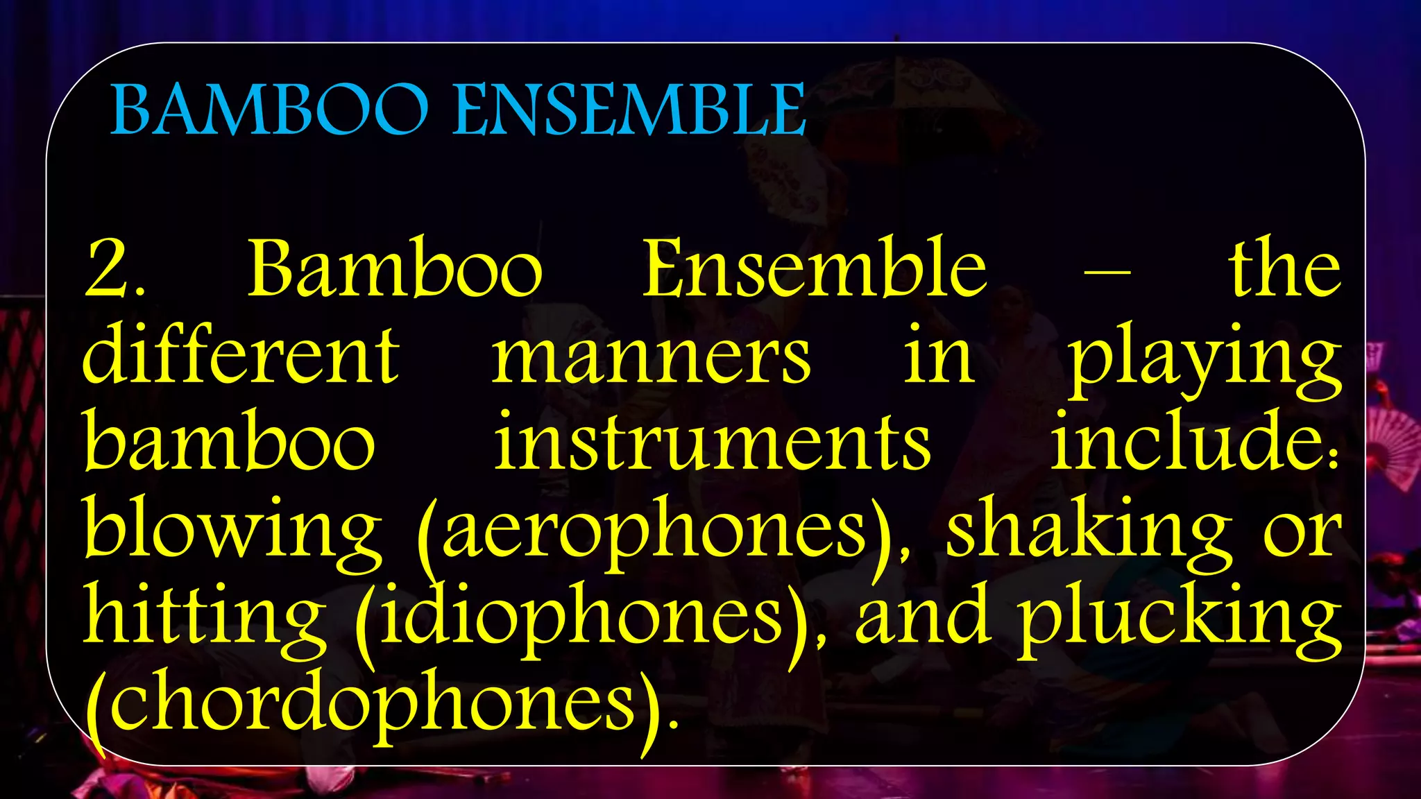 Music of Mindanao (Instrumental Music) | PPTX