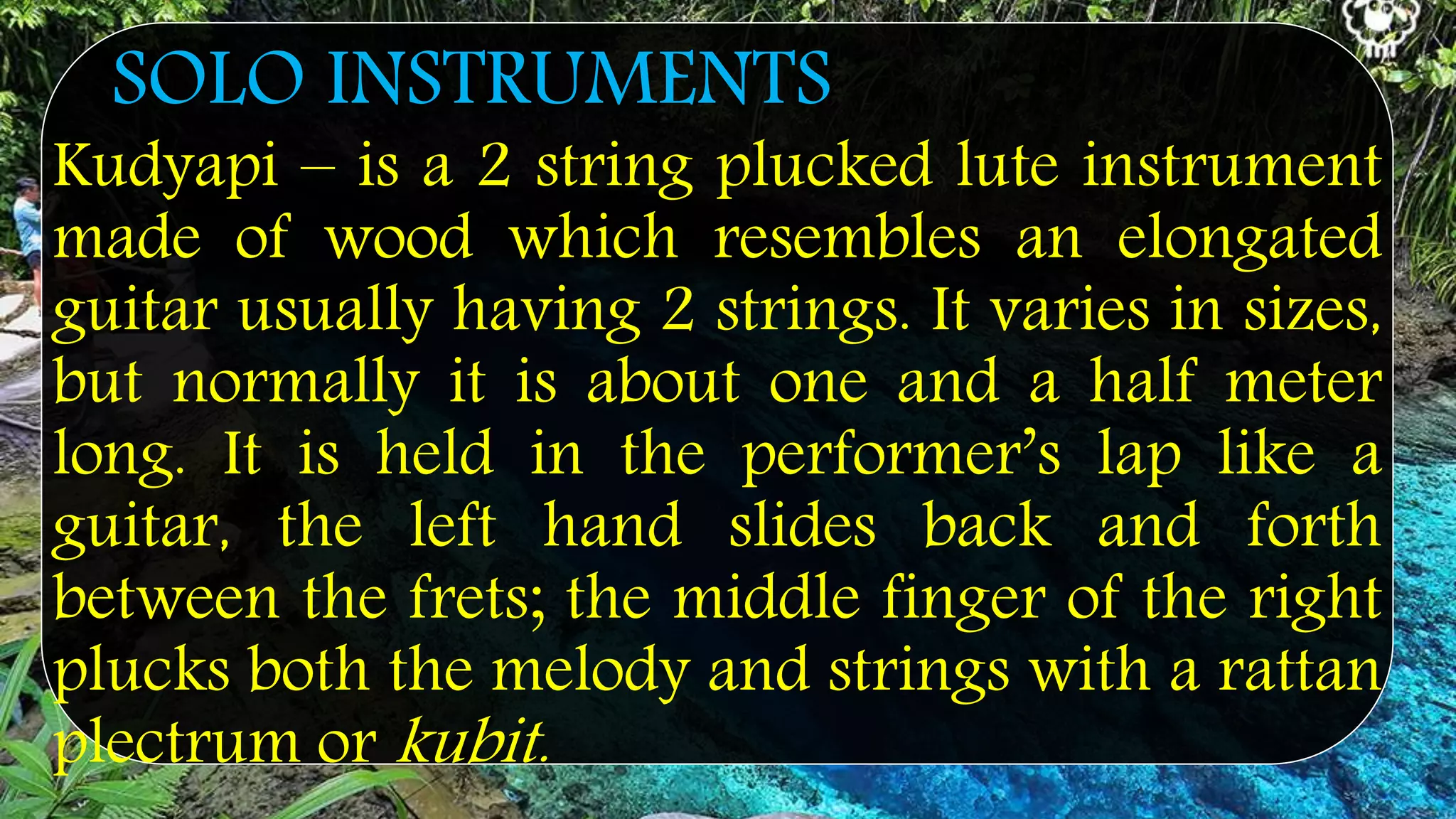 Music of Mindanao (Instrumental Music) | PPTX