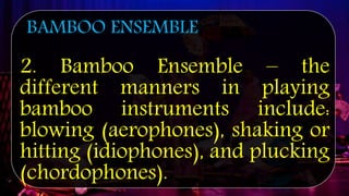 Music of Mindanao (Instrumental Music) | PPTX