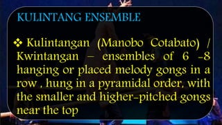 Music of Mindanao (Instrumental Music) | PPTX