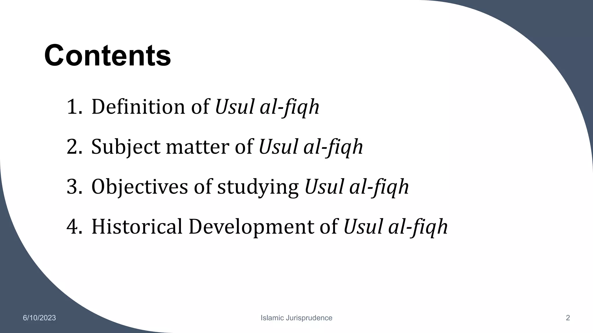 Islamic Jurisprudence (Usul Al-Fiqh) S-01.pptx