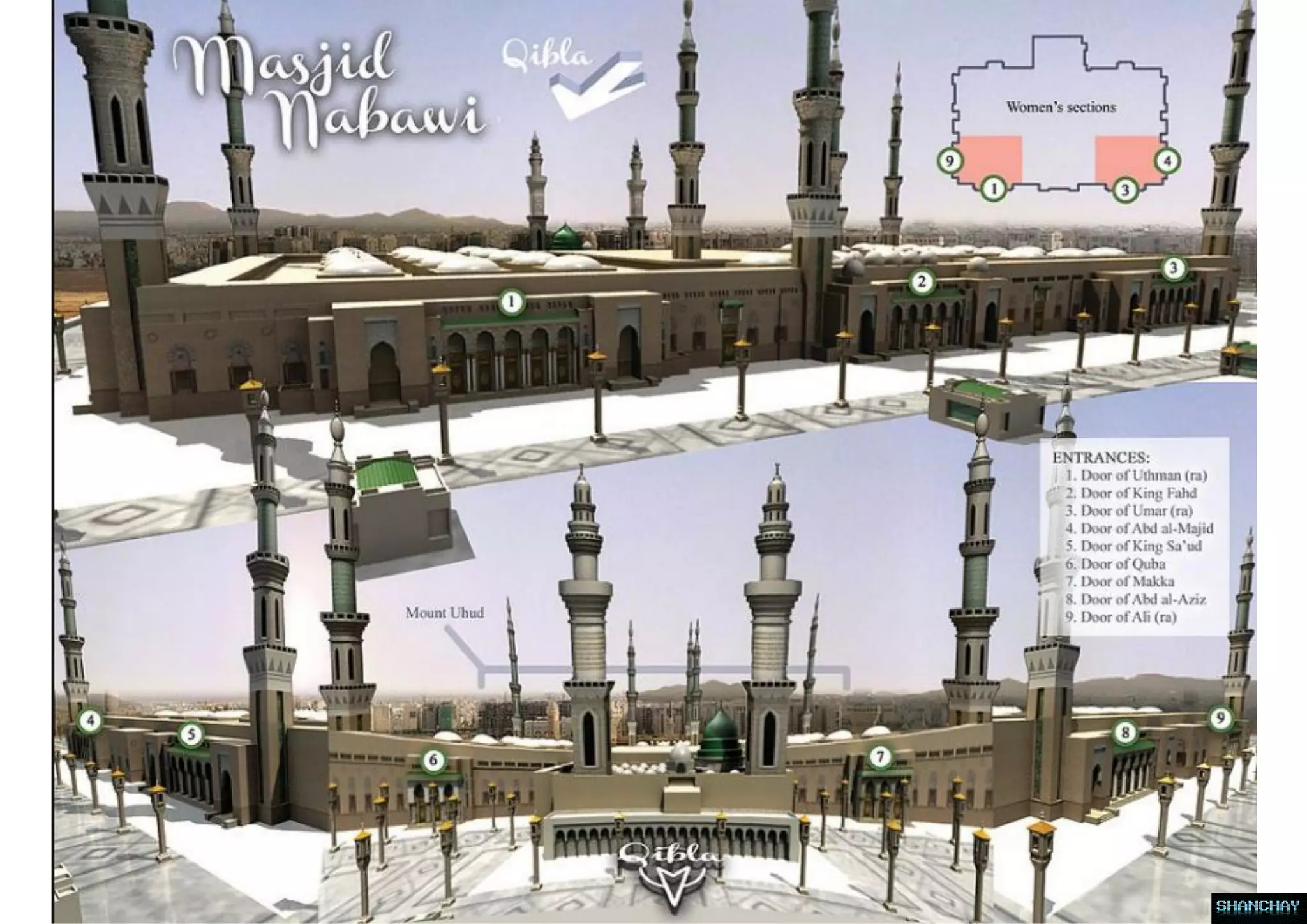 The Three Most Holy Mosques of Islam | PDF