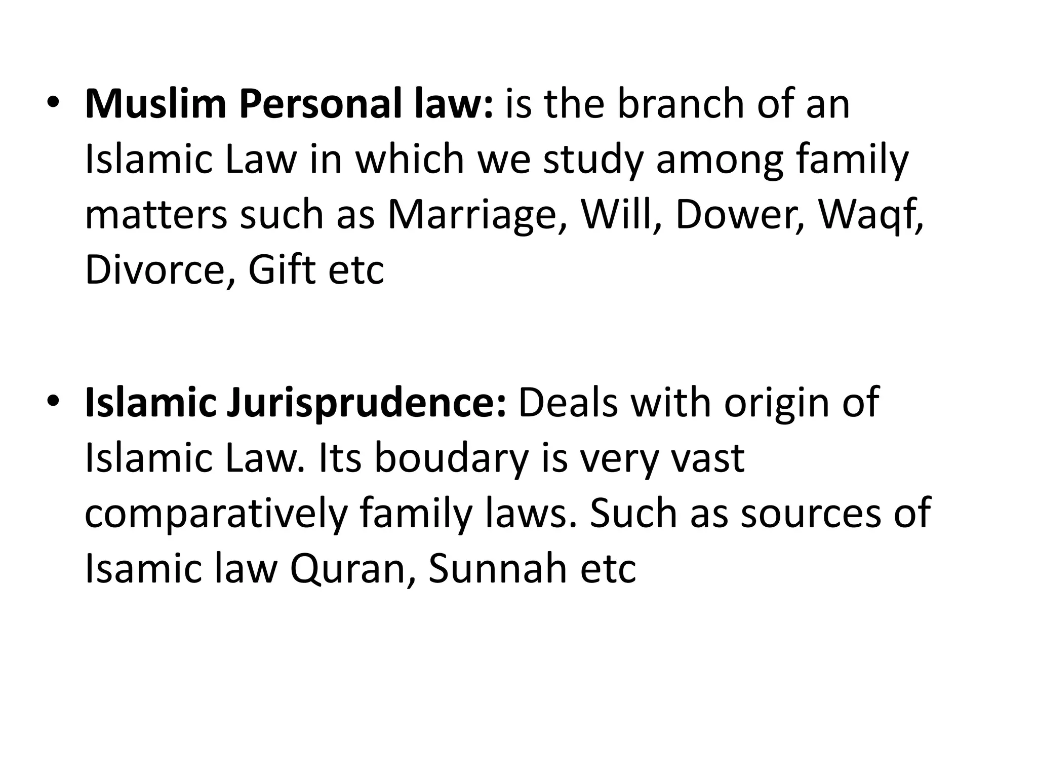 Islamic law | PPTX
