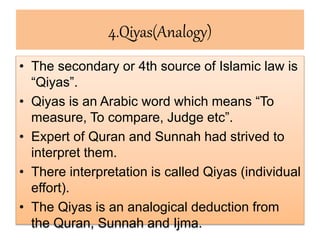 Islamic law (hamza) BSE | PPT | Free Download