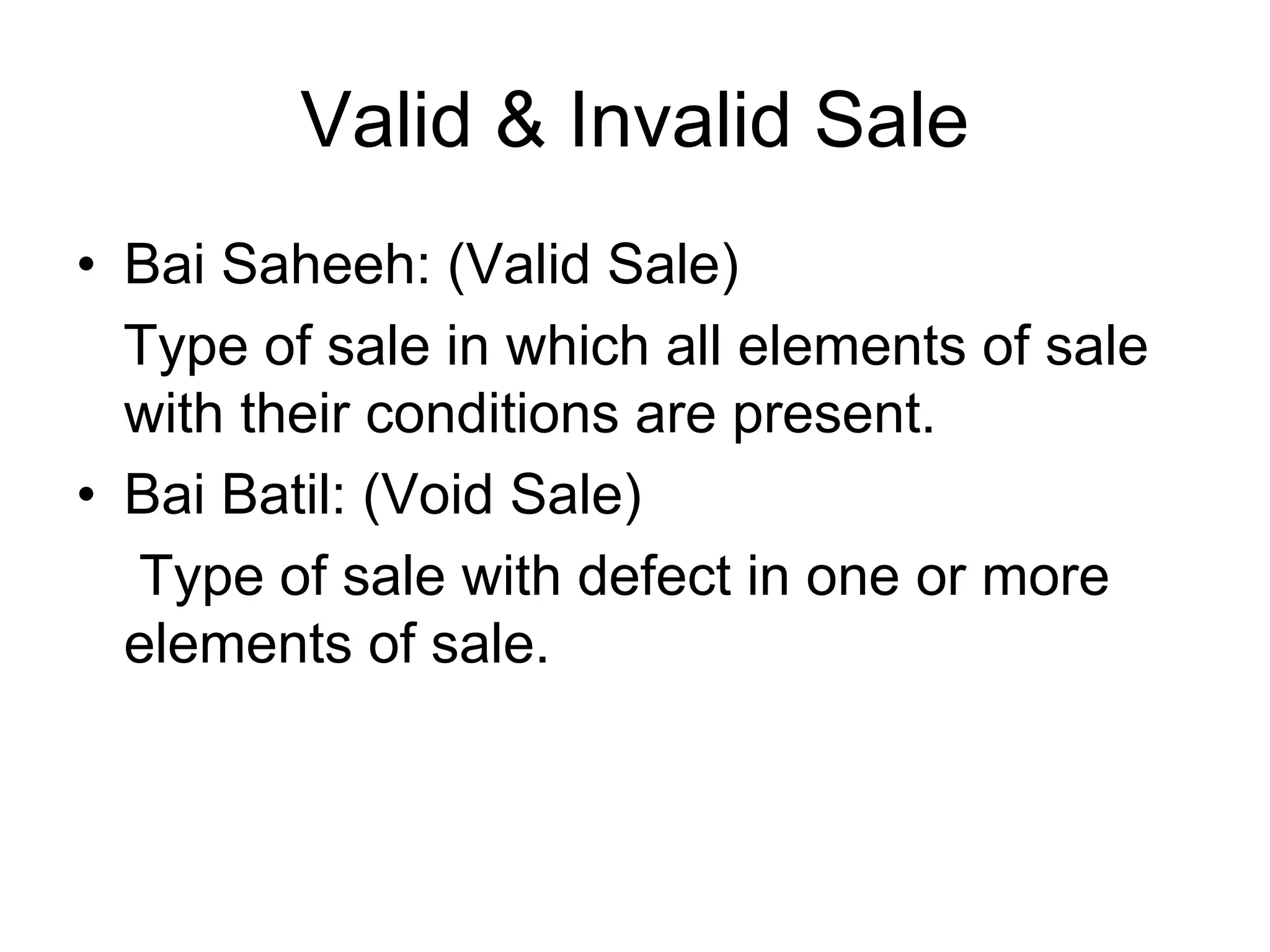 Islamic law of contract | PPT