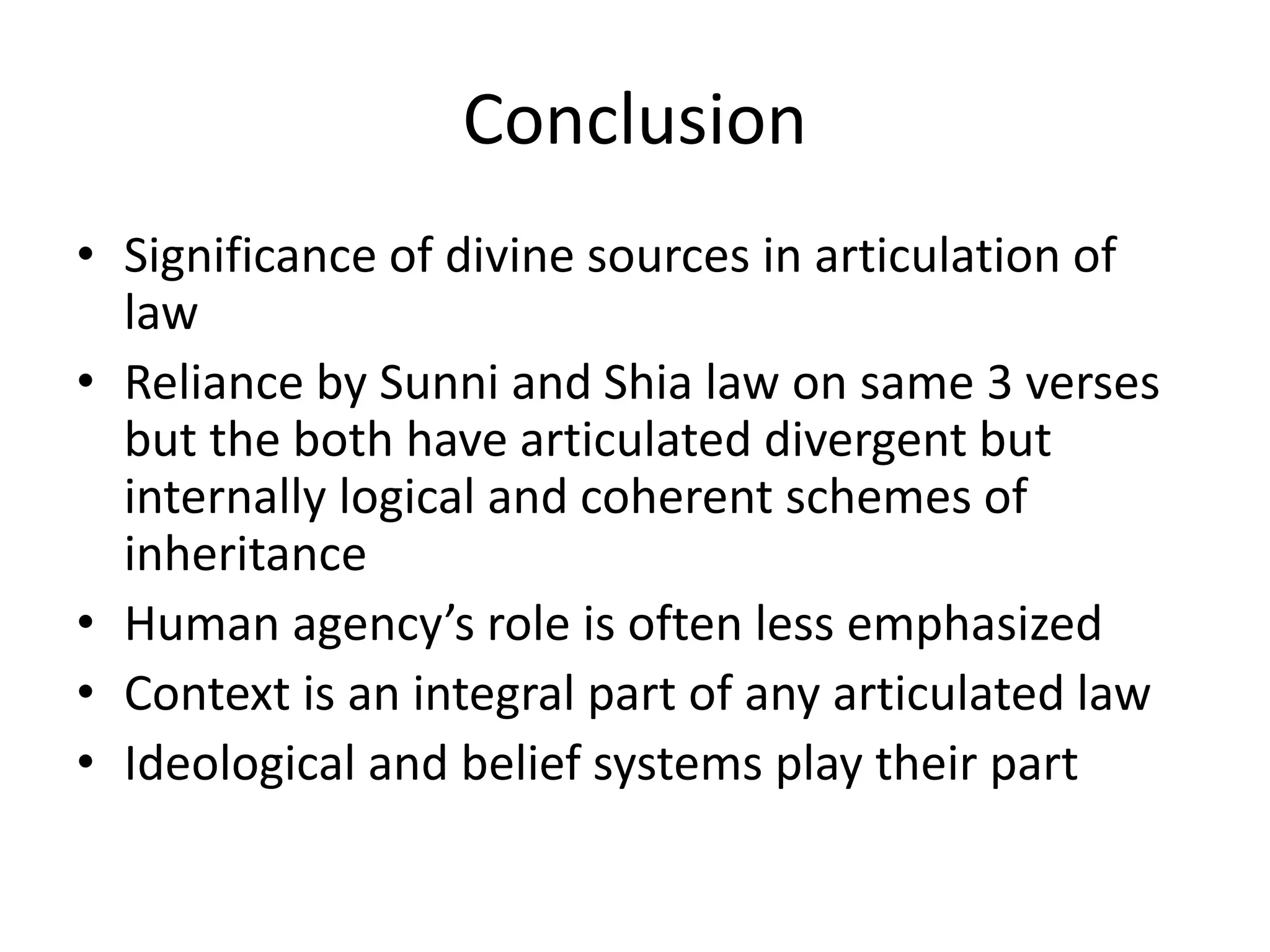 Islamic law of inheritance An Introduction | PPTX