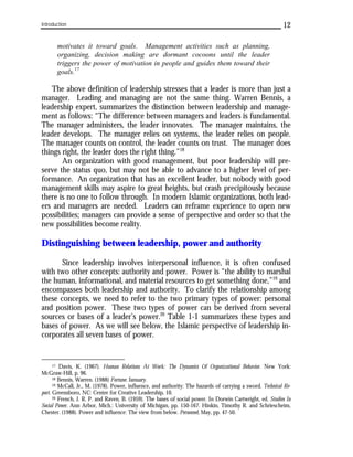 Islamic leadership | PDF