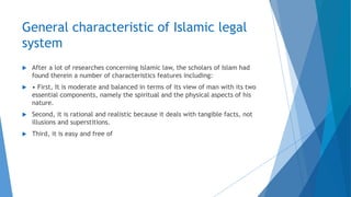 ISLAMIC LEGAL SYSTEM.pptx | Islam | Religion & Spirituality