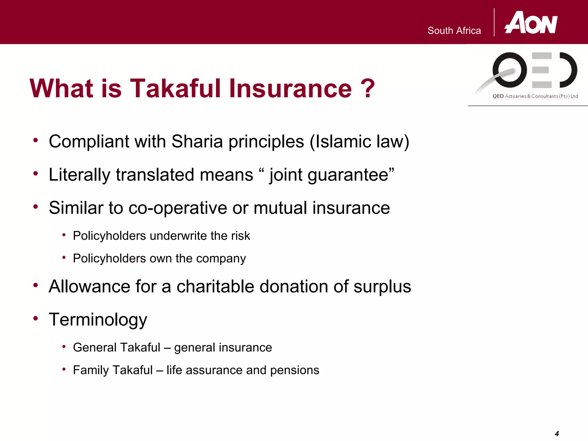 Islamic Life Insurance | PPT