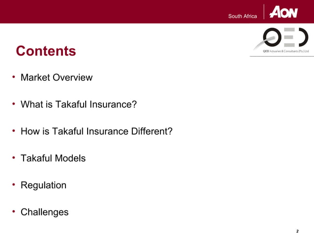 Islamic Life Insurance | PPT