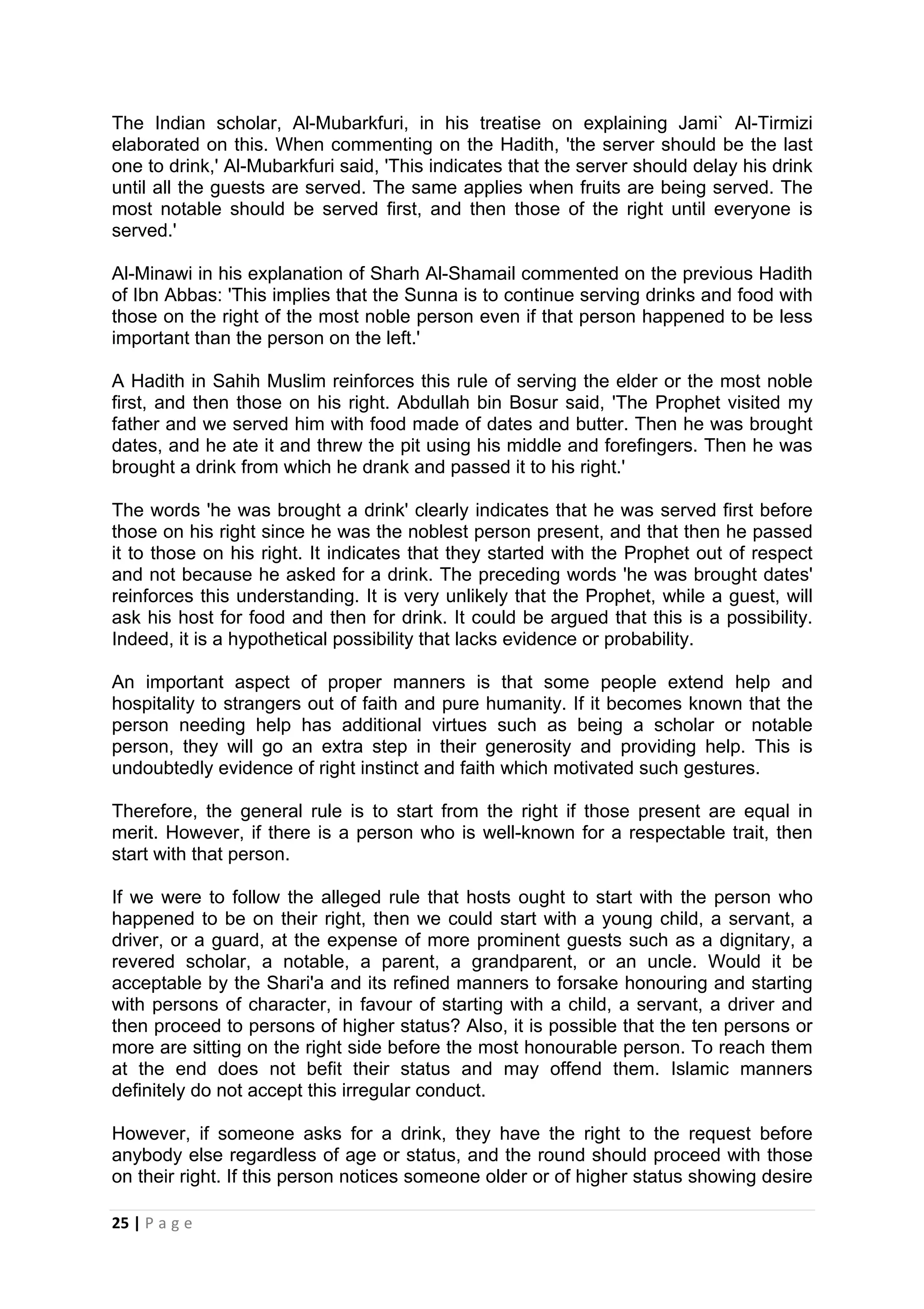 Islamic Manners | PDF | Islam | Religion & Spirituality