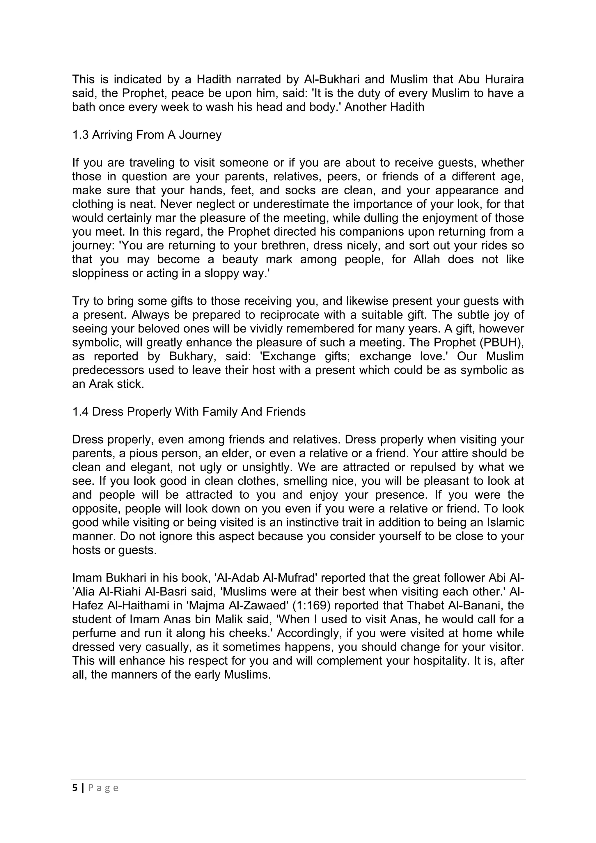 Islamic Manners | PDF | Islam | Religion & Spirituality