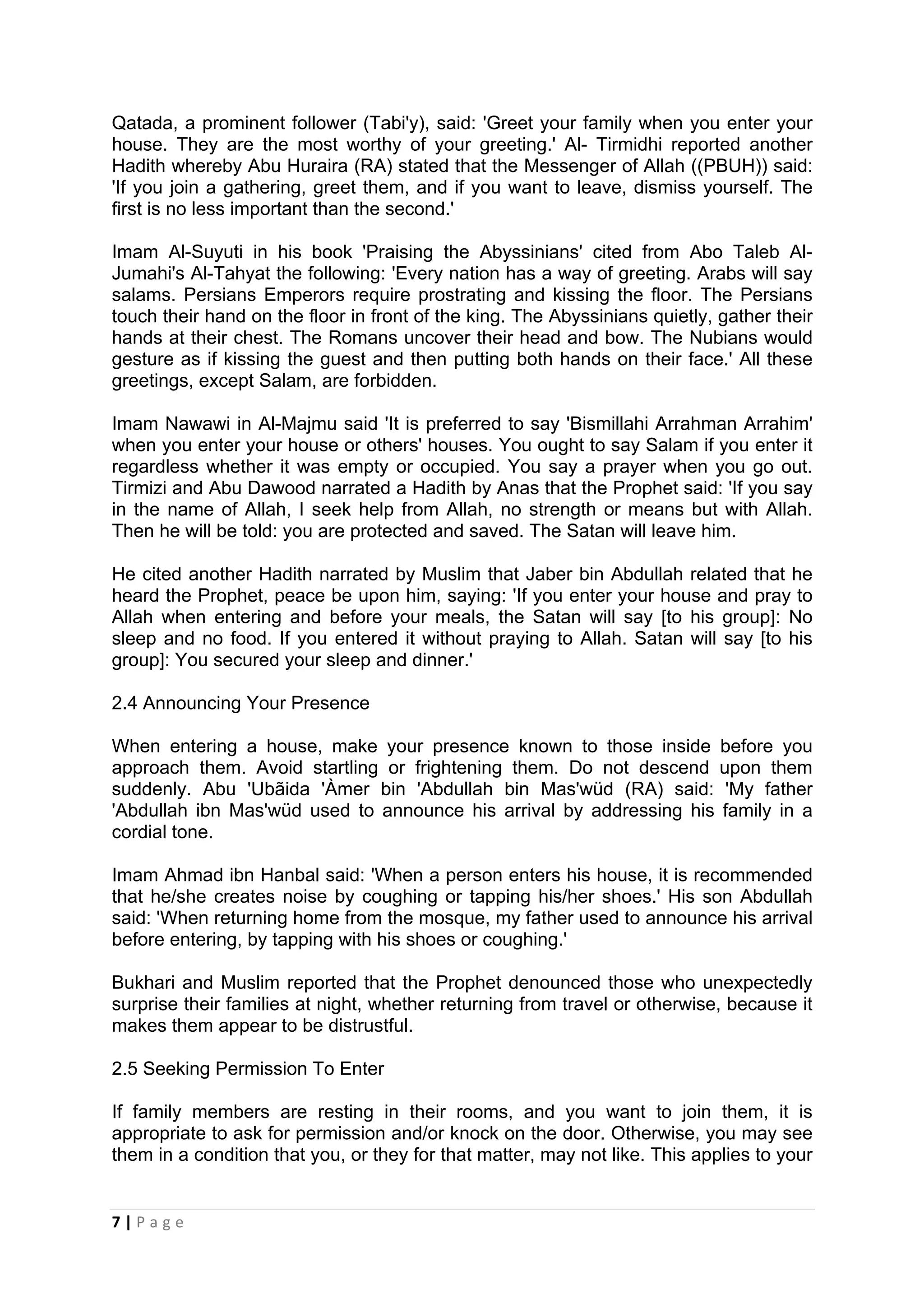 Islamic Manners | PDF | Islam | Religion & Spirituality
