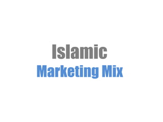 Islamic Marketing | PPT