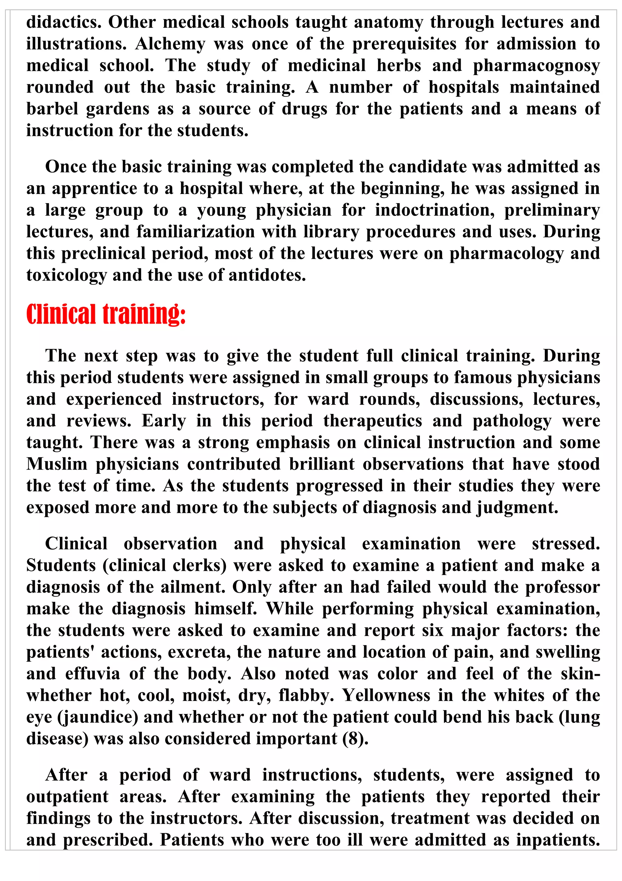 Islamic medicine 1000 years ahead of its times [from www.metacafe.com ...