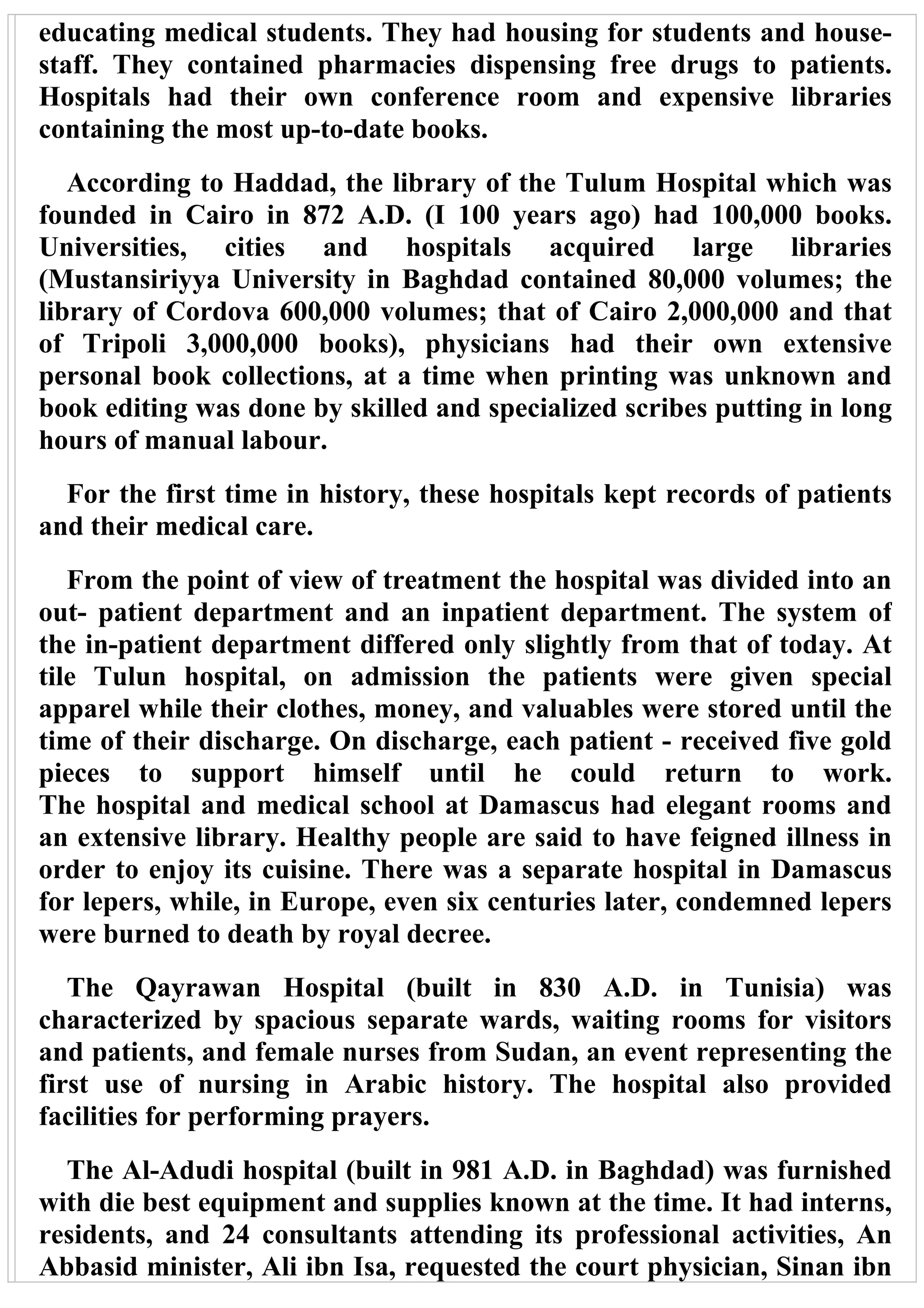 Islamic medicine 1000 years ahead of its times [from www.metacafe.com ...