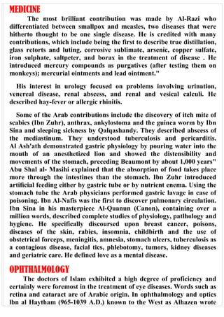 Islamic medicine 1000 years ahead of its times [from www.metacafe.com ...