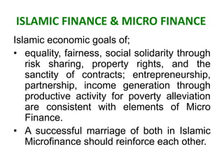 Islamic microfinance dr shahid raza | PPT