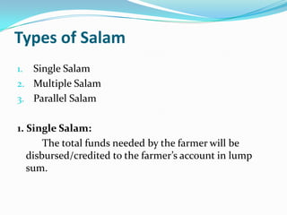 Islamic mode of finance salam | PPT