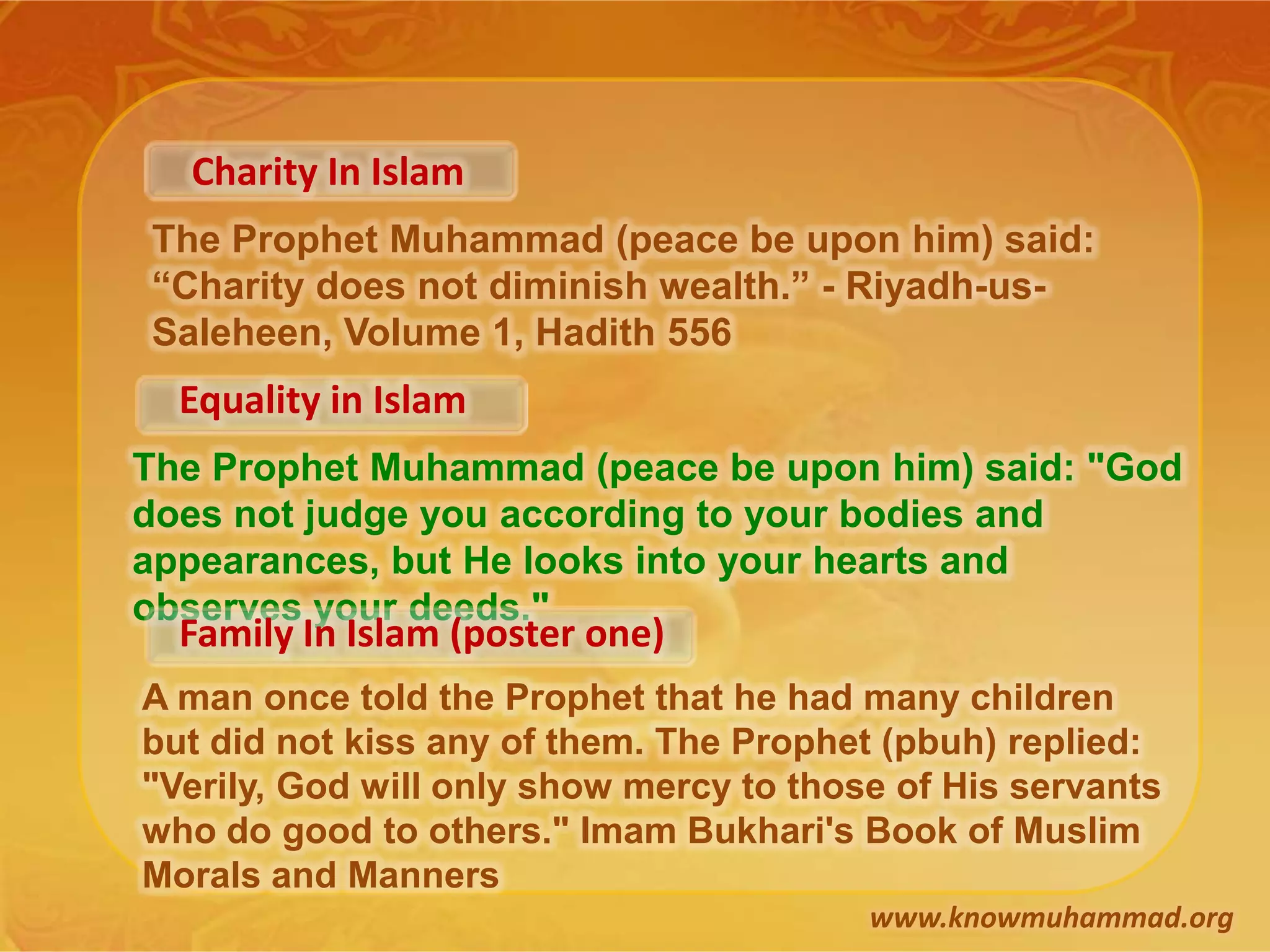 Islamic pearls | PPSX | Islam | Religion & Spirituality