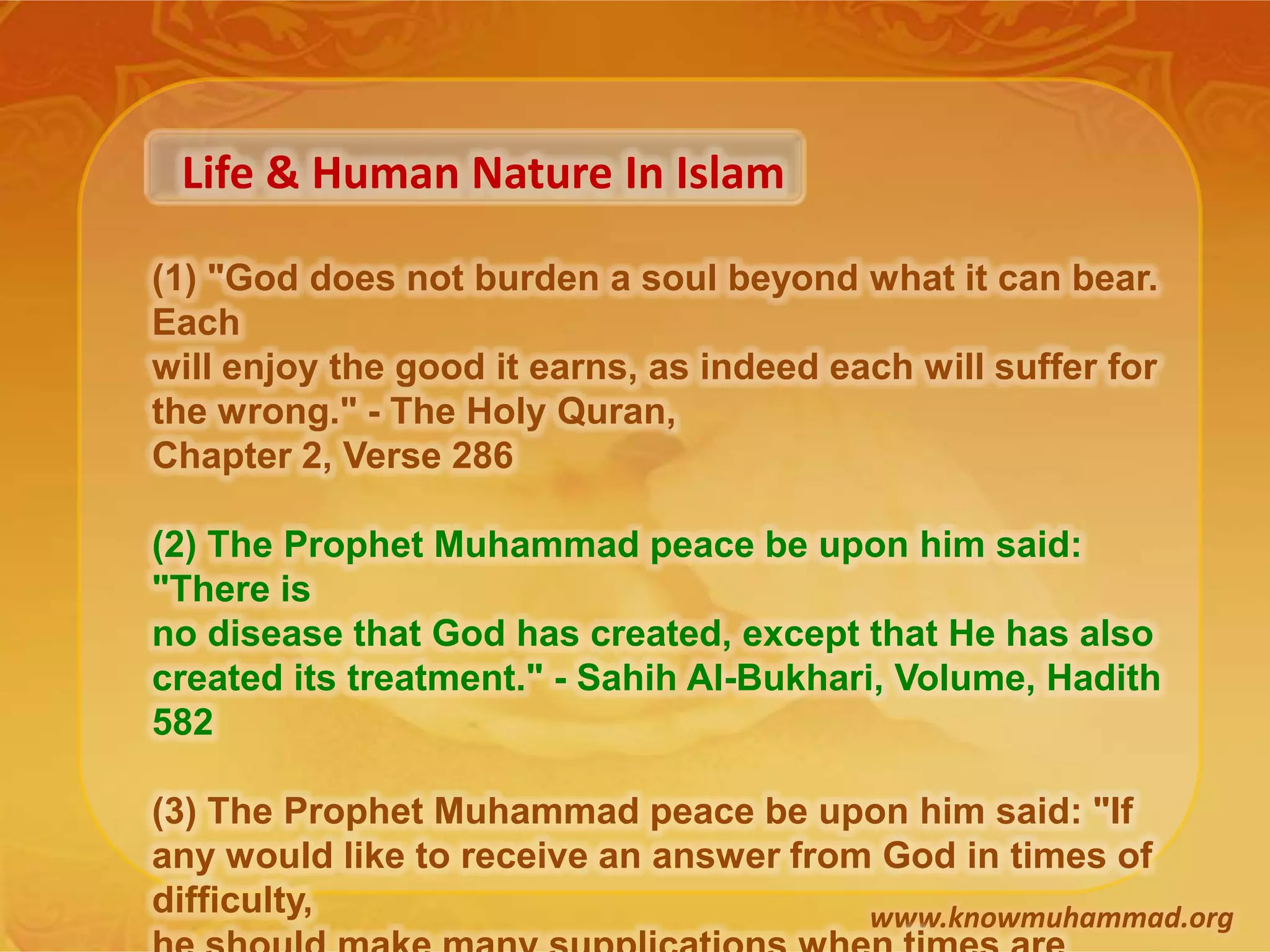 Islamic pearls | PPSX | Islam | Religion & Spirituality