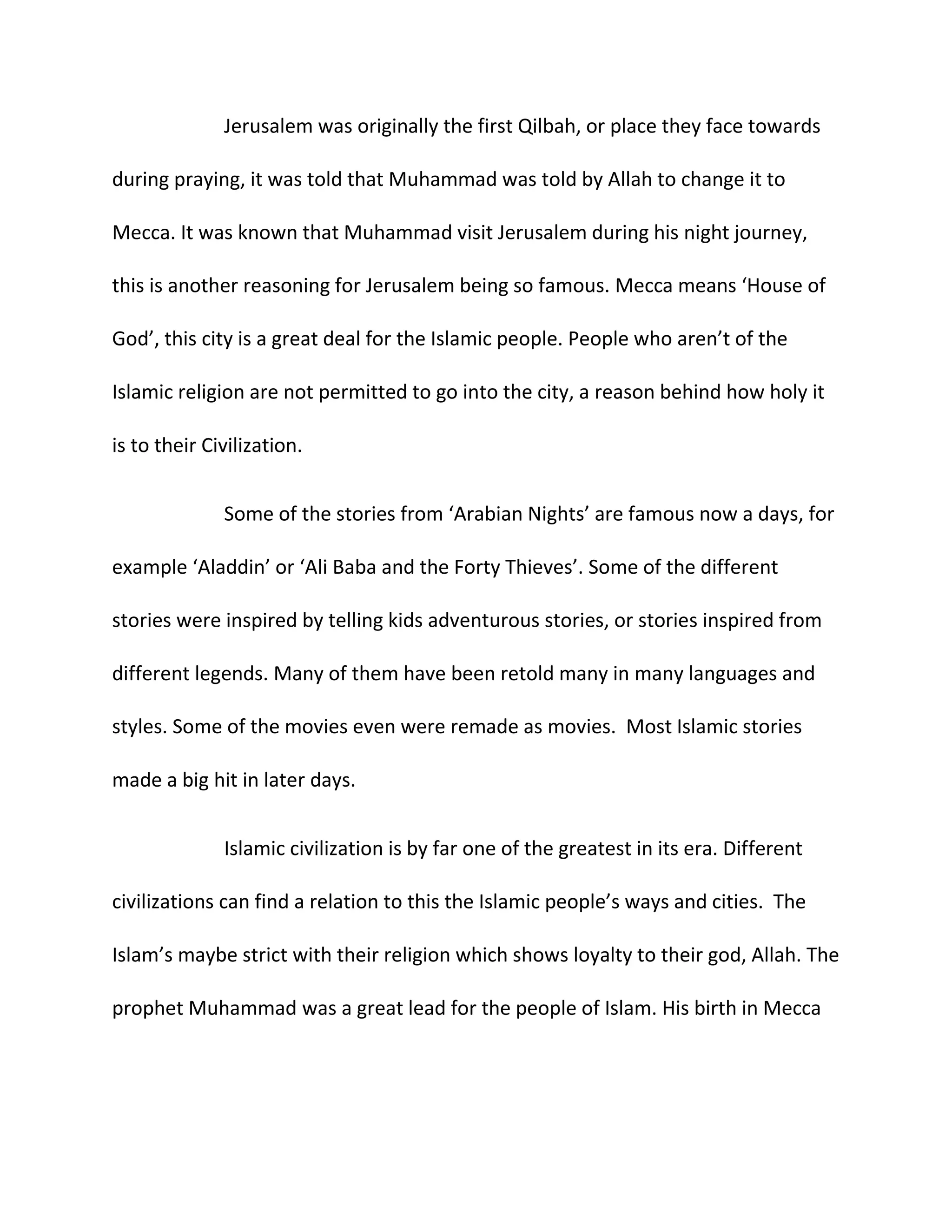 Islamic persuasive essay | PDF