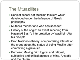 Islamic philosophy | PPTX