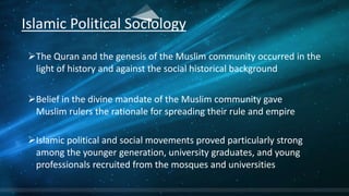 Islamic political sociology | PPTX