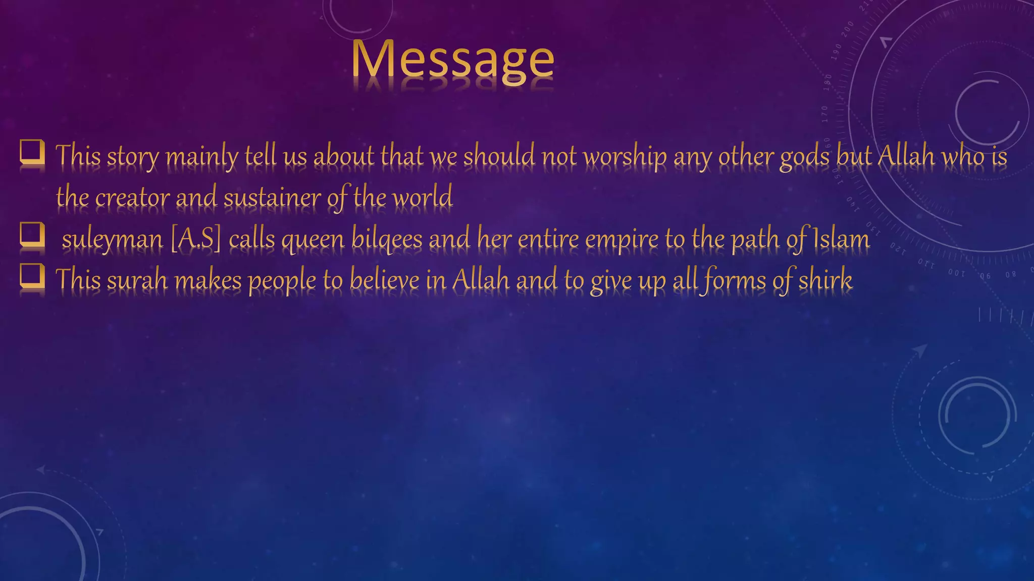 Islamic power point presentation | PPT