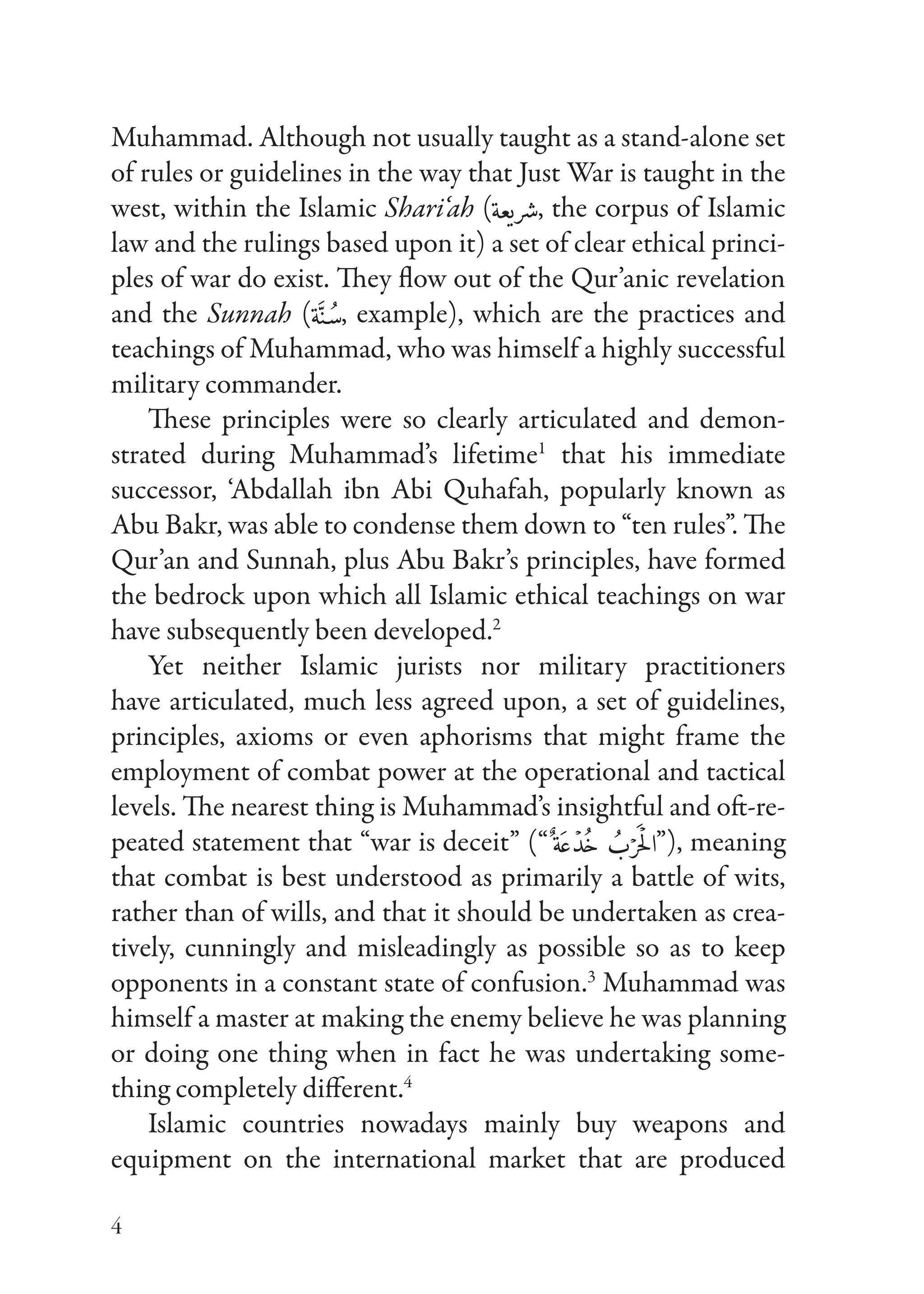Islamic Principles of War for the Twenty-first Century, by Professor Joel Hayward | PDF