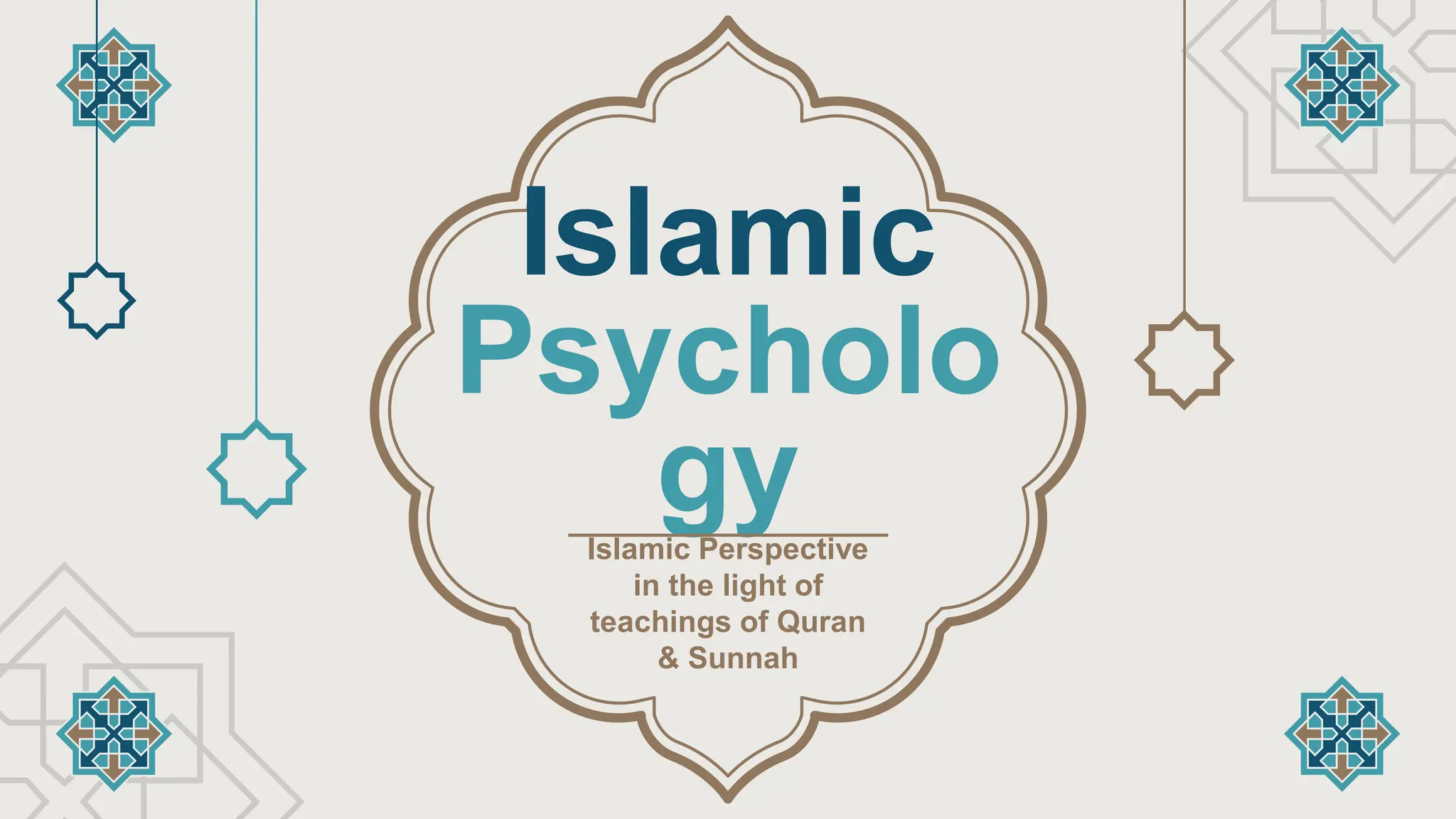 Islamic Psychology | Spirituality .pptx