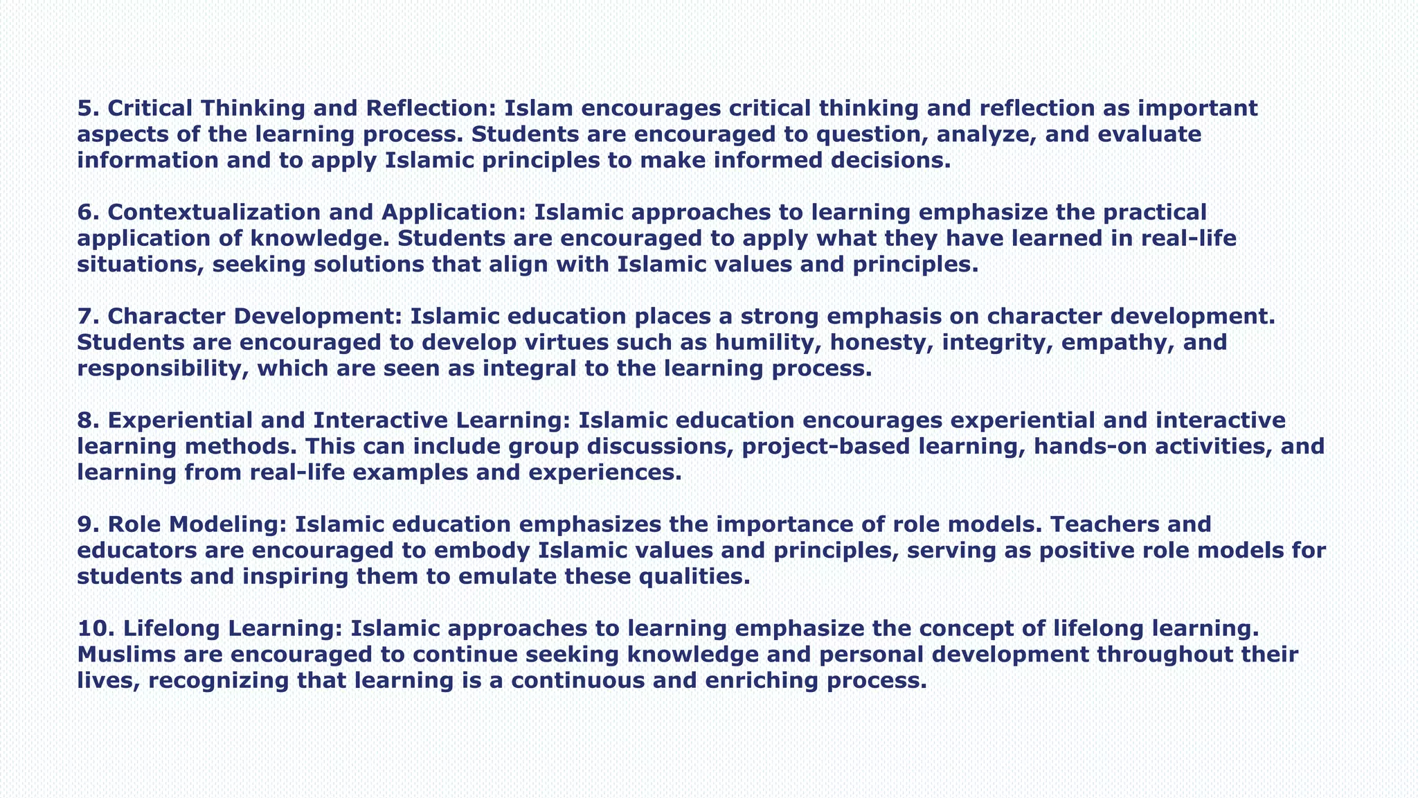 LEARNING THROUGH ISLAMIC PSYCHOLOGY | PPTX