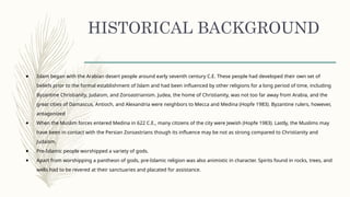 ISLAMIC RELIGION _historical background and religious beliefs | PPTX
