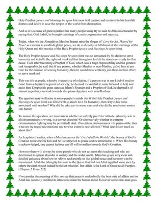 Islamic solution for world peace | PDF