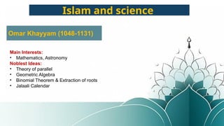 Islamic Studies Presentation on islam and science | PPTX