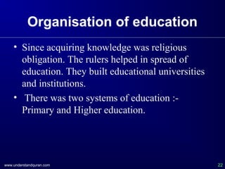 B.ed, 2nd Islamic system of education ppt | PPT