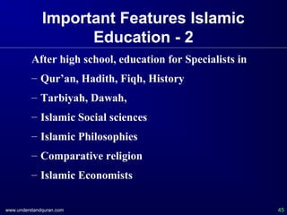 B.ed, 2nd Islamic system of education ppt | PPT
