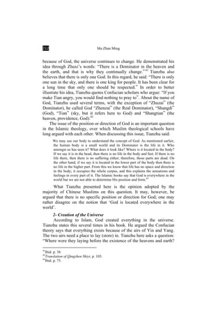 Islamic theology in muslim chinese writings | PDF