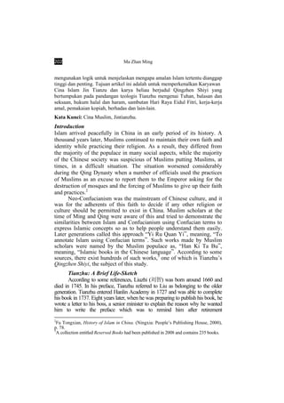 Islamic theology in muslim chinese writings | PDF